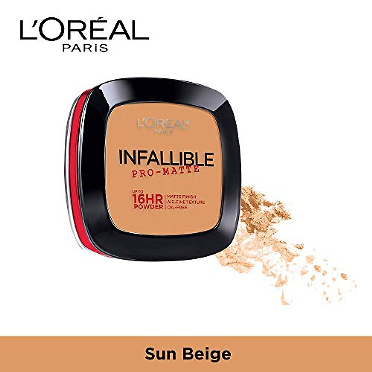 L'Oreal Paris Infallible Pro-Matte Powder, Sun Beige, 0.31 oz