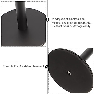 DOITOOL Towel Holder Towel Rod Standing Towel Rack T- Shape Hand Headband Holder Kitchen Dish Cloth Stand Shelf Bath Towel Bar for Bathroom Kitchen Freestanding Towel Dispenser