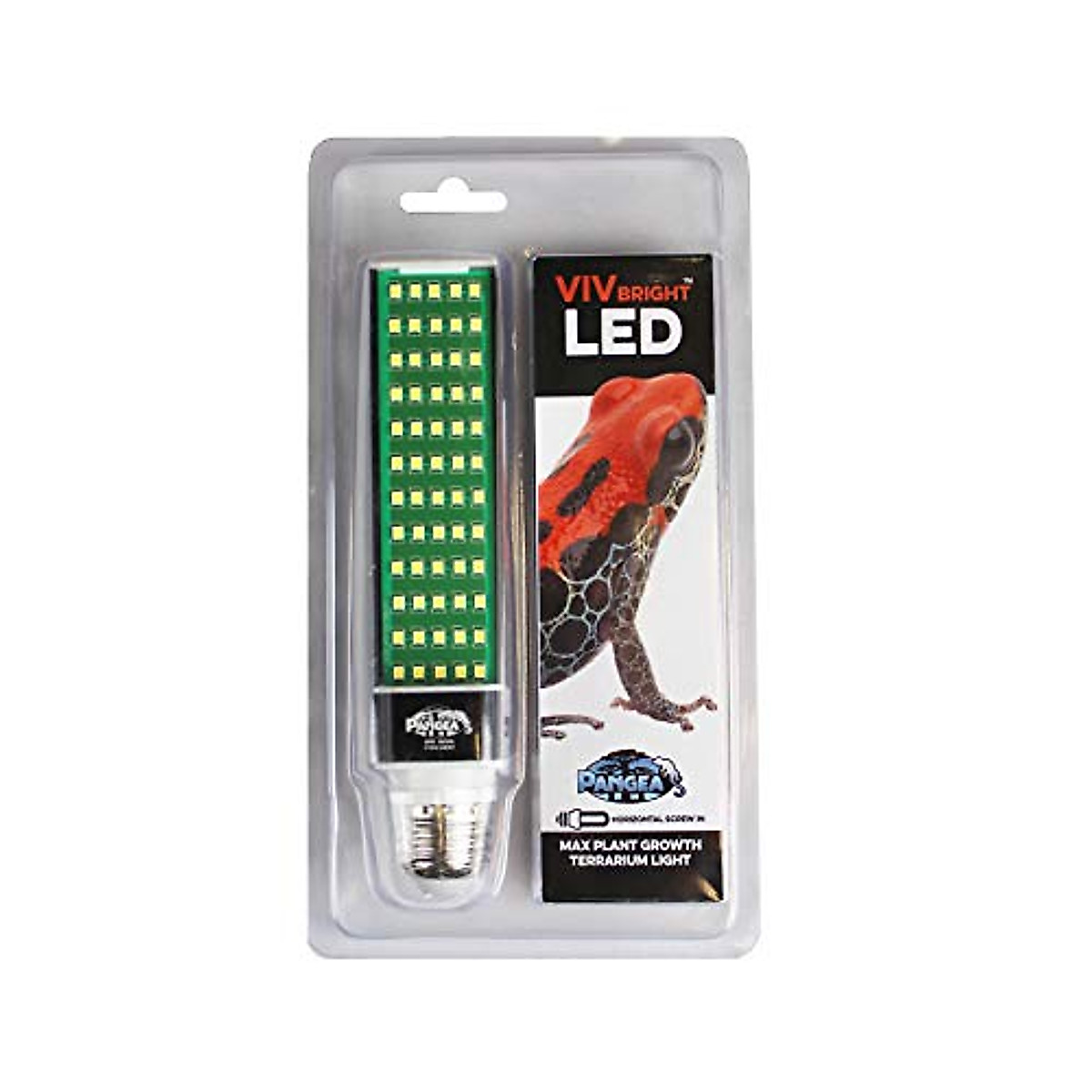 Pangea Vivbright Max Plant Growth Reptile & Amphibian LED Bulb, White