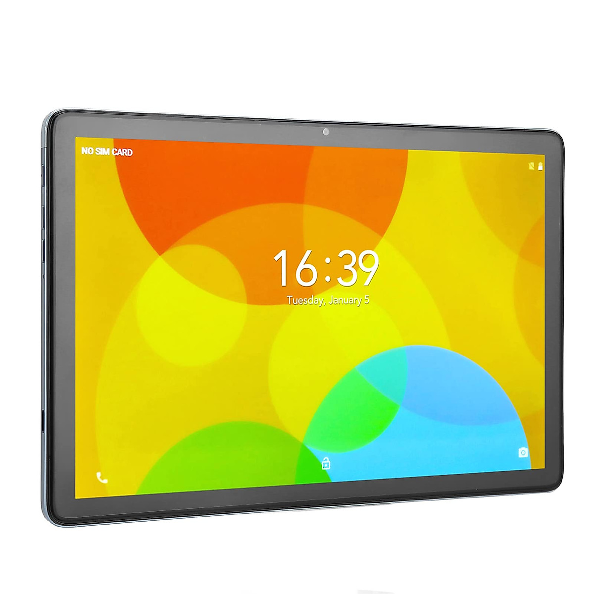 GLOGLOW 10.1 Inch Tablet, Tablet with GPS Sensor Front 5MP Rear 13MP US Plug 100‑240V Octa Core 8GB RAM 128GB ROM 2.4G 5G WiFi for Android 11 for Entertainment (Light Blue)
