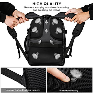 Kuosdaz Travel Laptop Backpack for Men, Bookbags for Men Women, Casual Back Pack with USB Charging Port, Water Resistant Business Work Bag, Casual Daypack Fits 15.6 Inch Laptop, Grey