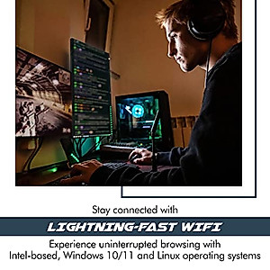 AX200 Upgrade to Wi-Fi 6 Wireless-AX | 2.4 Gbps | Bluetooth 5.2 Support | M.2 PCIe | Dual Band 802.11ax No vPro AX200NGW (AX200)