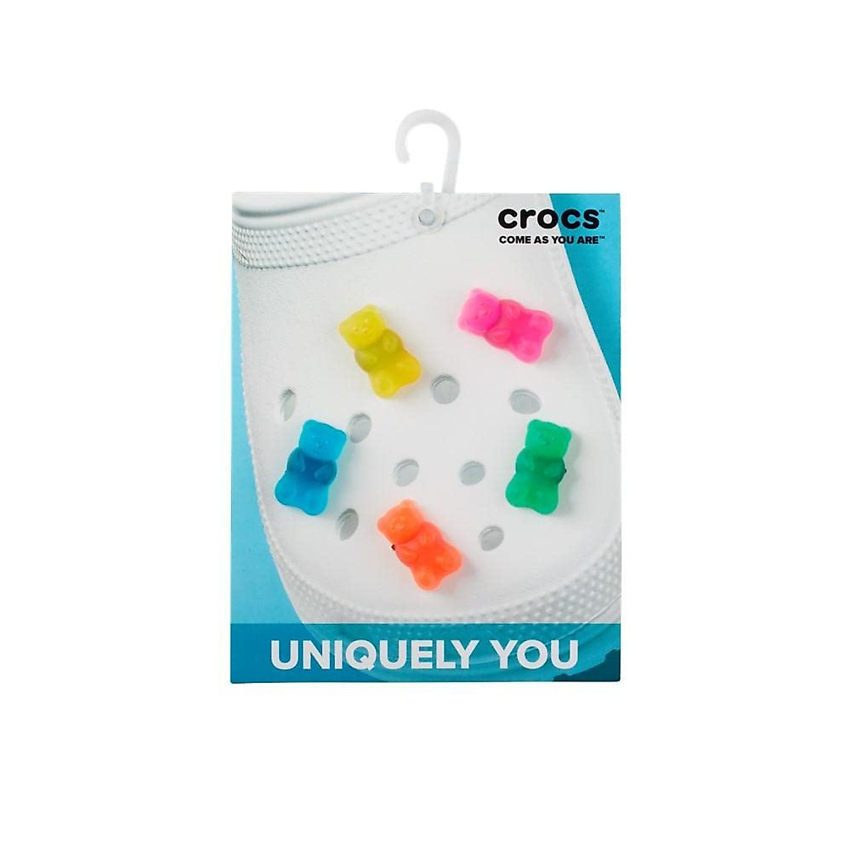 Crocs Jibbitz 5-Pack Food Shoe Charms | Jibbitz for Crocs, Candy Bear, Small