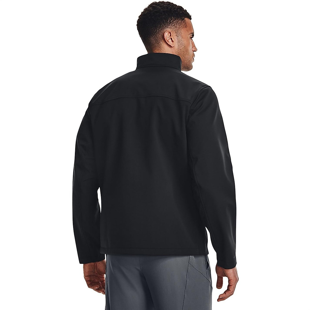 Under Armour Men's ColdGear Infrared Shield 2.0 Soft Shell, (001) Black / / Pitch Gray, Large