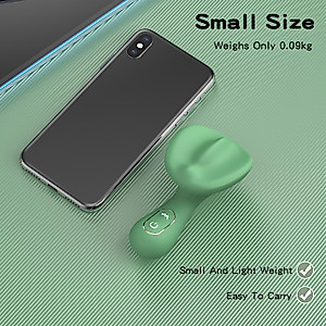 Sex Toy for Women, Clitoral Stimulator Mini Vibrator with 10 Vibrating Modes, Adult Toys Sex Novelties Toy Clit Vibrator for Female's Pleasure, Quiet Egg Vibrator for G Spot Nipple (Green)