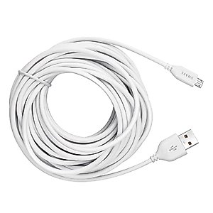Smays Charger Cable Replacement for Motorola, Owlet, Infant Optics Baby Monitor - Micro USB Charging Cord 13 ft