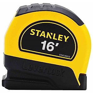 Stanley 30-812 16 x 3/4-Inch Leverlock Tape Rules
