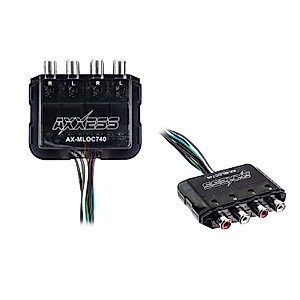 Metra AX-MLOC740 4-Channel Mini 80 Watt Loc WTurn On