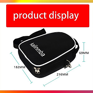 Jackie Waterproof cross soft case of Mbira, Kalimba,Thumb Piano, Likembe, Sansula