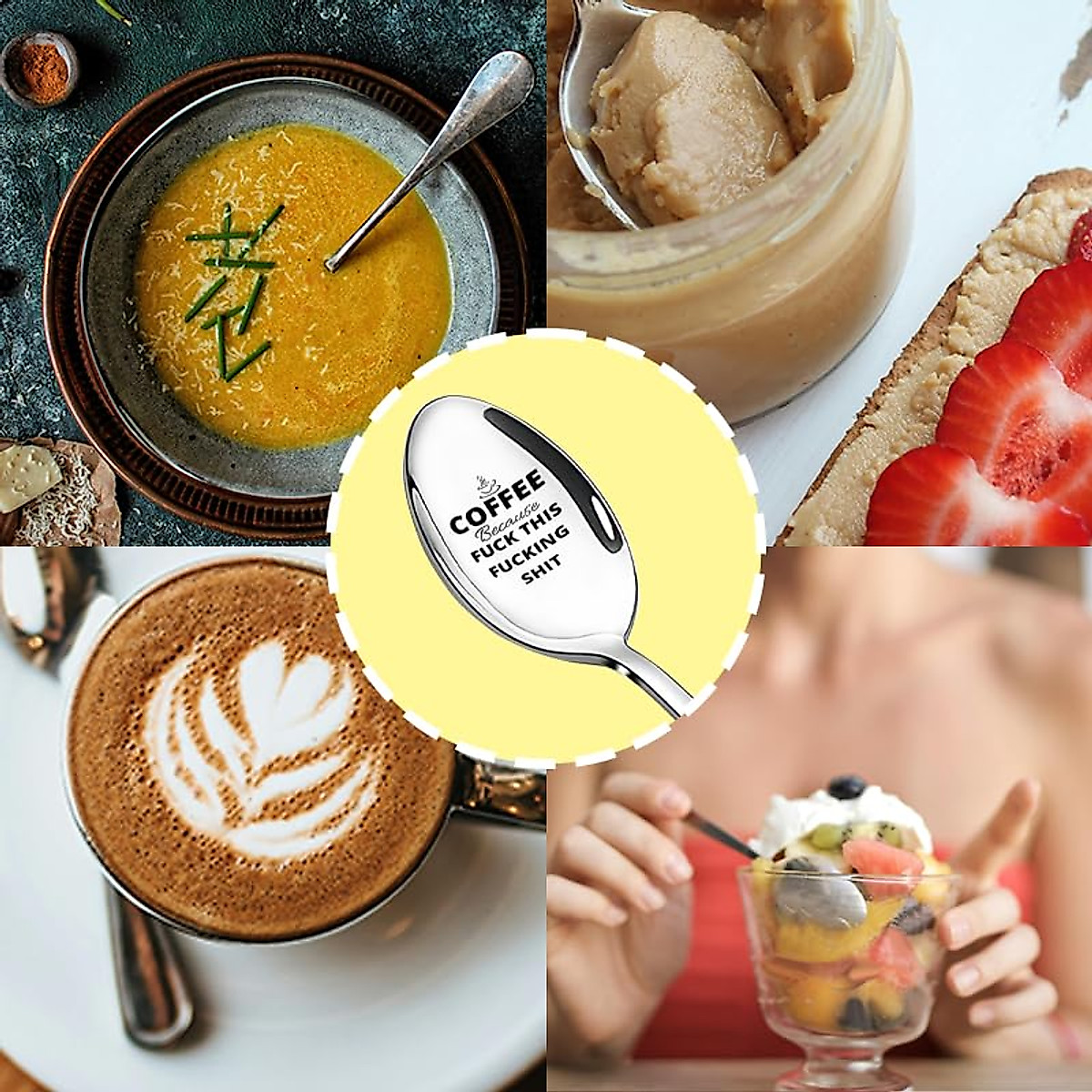 Funny Gag Gifts for Friend Bestie Birthday Gifts for Women Daughter Sister Christmas Gift Spoon for Son Brother Birthday Gag Gifts for Men Boyfriend Husband