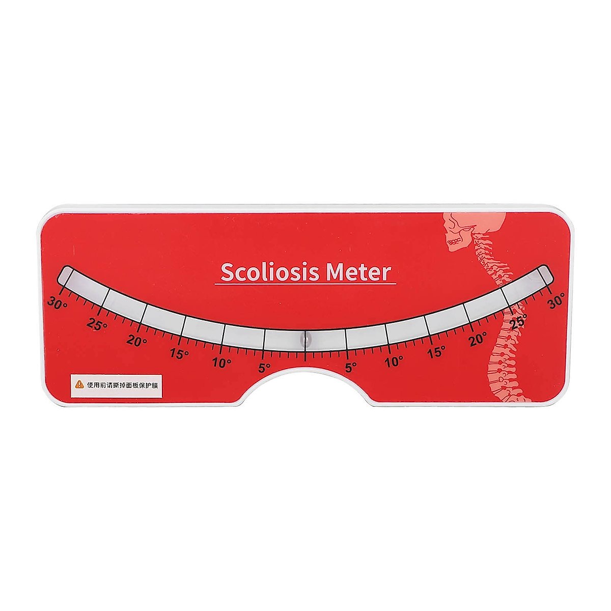 Scoliosis Testing Meter,Scoliosis Testing Meter, 0‑30° Testing Range Accurate Data Back Spine Diagnosis Meter Scoliosis Measuring Tool