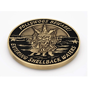 USN Shellback Challenge Coin