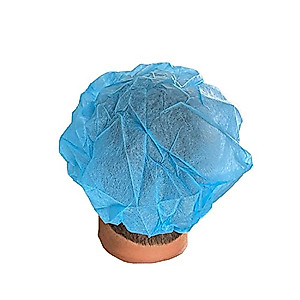 Old South Trading Disposable Bouffant Cap - Hair Net - Hair Nets for Food Service - Surgical Caps for Women and Men - 21 in - 50 Pack