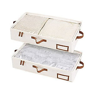 StorageWorks Underbed Storage Box and Large Storage Baskets for Organizing