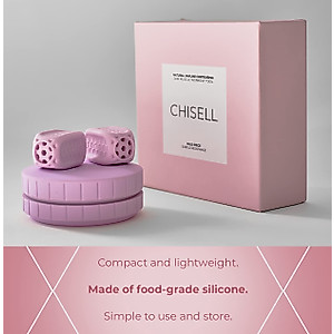 Chisell Original Jaw Exerciser, Bite Block for Light Bite, Jawline Shaper for Beginner Users, Facial Exercise Cubes for Toned Face, Jawline Sculptor for Slim Jaw, Mouth Exerciser for Jawline