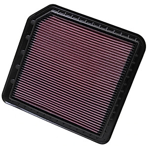 K&N Engine Air Filter: Reusable, Clean Every 75,000 Miles, Washable, Premium, Replacement Car Air Filter: Compatible with 2012-2019 Nissan/Infiniti V8 5.6 L (Armada, Patrol, QX80, QX56), 33-2456