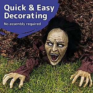 PREXTEX Halloween Scrap Earth Zombie Outdoor Halloween Decoration