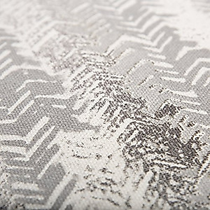 Rizzy Home T13191 Decorative Pillow, 20"X20", Gray/Ivory