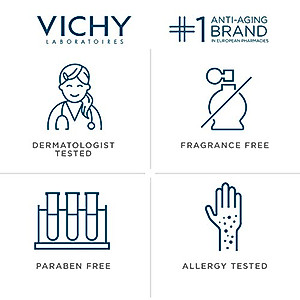 Vichy Pureté Thermale Perfecting Facial Toner, Alcohol Free Hydrating Toner for Face, with Glycerin, Gentle Skin Toner for Face, Face Toner for Sensitive Skin, Fragrance Free