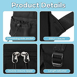 UPPACK Black Backpack Lightweight School Bag Bookbag Waterproof High School Middle School Students Backpack For Teen Boys Girls Cute Aesthetic Backpack Casual Daypack For Men Women