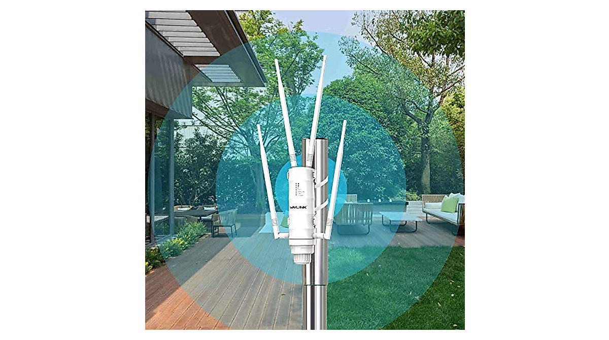 WAVLINK AC1200 High Power Outdoor Weatherproof WiFi Range Extender ...
