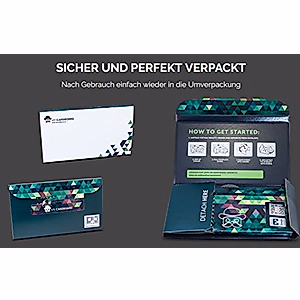 Google Cardboard POP! Cardboard + Free Head Strap and Cushion. for Android and iPhone up to 6 inches. Including Lenses. 3D Glasses VR Glasses Virtual Reality Viewer VR Goggles.