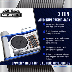 3 Ton Aluminum Racing Jack