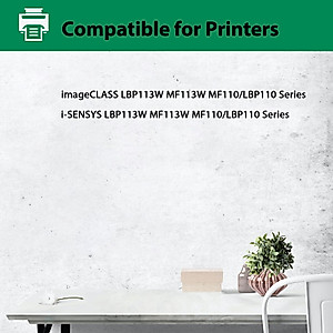 049 Drum Unit -1PK Compatible Replacement for Canon 049 Drum Unit for imageCLASS LBP113W MF113W MF110/LBP110 Series, i-SENSYS LBP113W MF113W MF110/LBP110 Series Printer (Black, 1Pack)