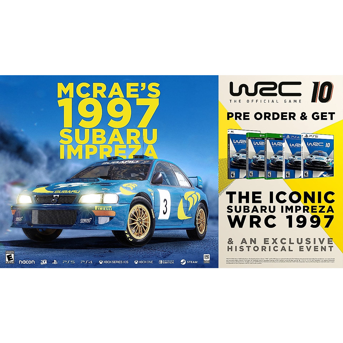 WRC 10 for PlayStation 5