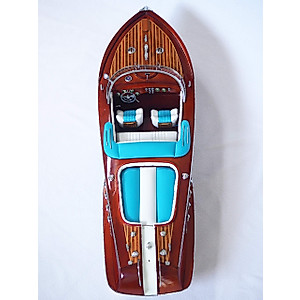 Riva AQUARAMA Wood Boat Model 21" (53 cm) Fully Assembled
