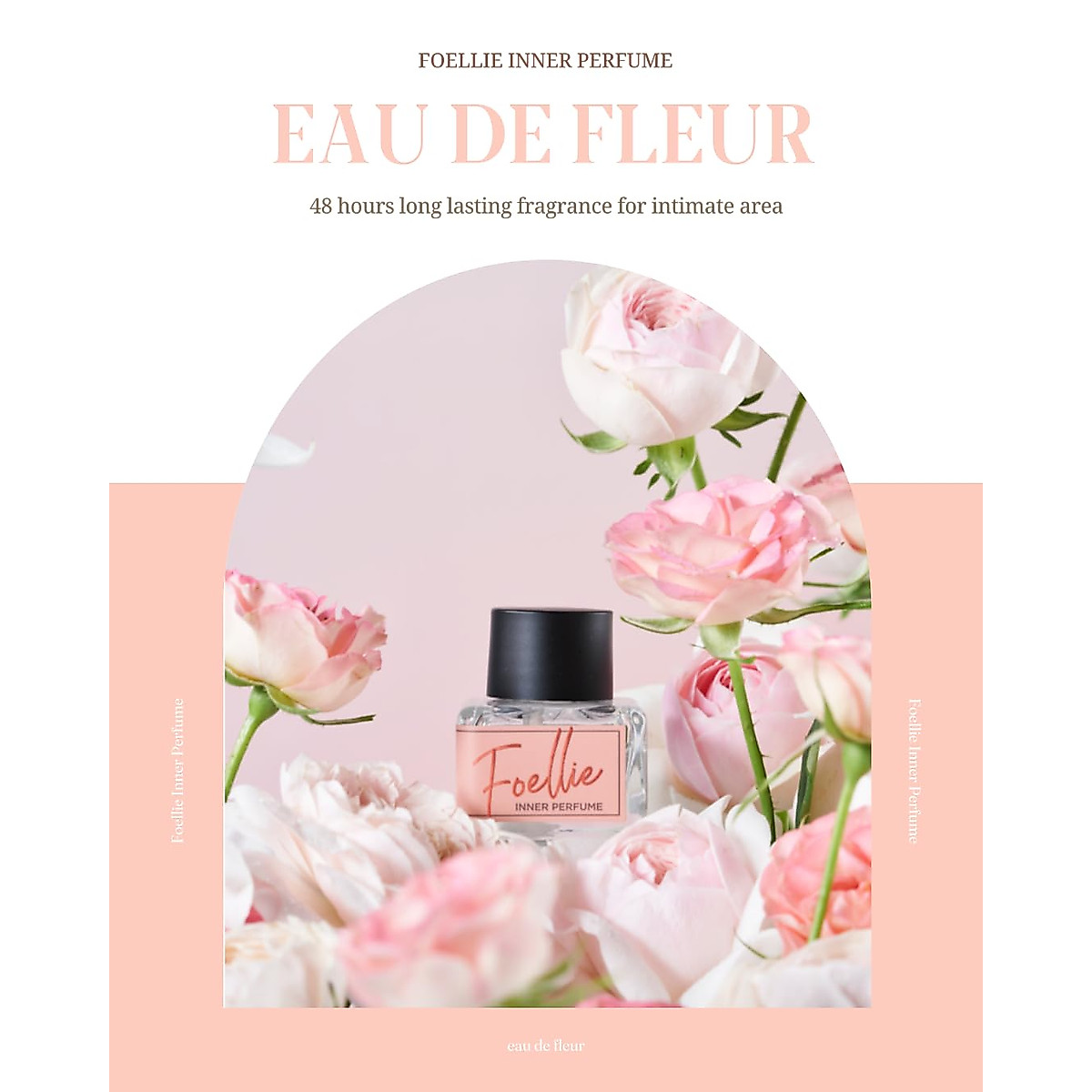 [Foellie] eau de fleur - Feminine Inner Beauty Perfume (for Underwear), Sweetly Floral Scents Fragrance, 5ml(0.169 fl oz)