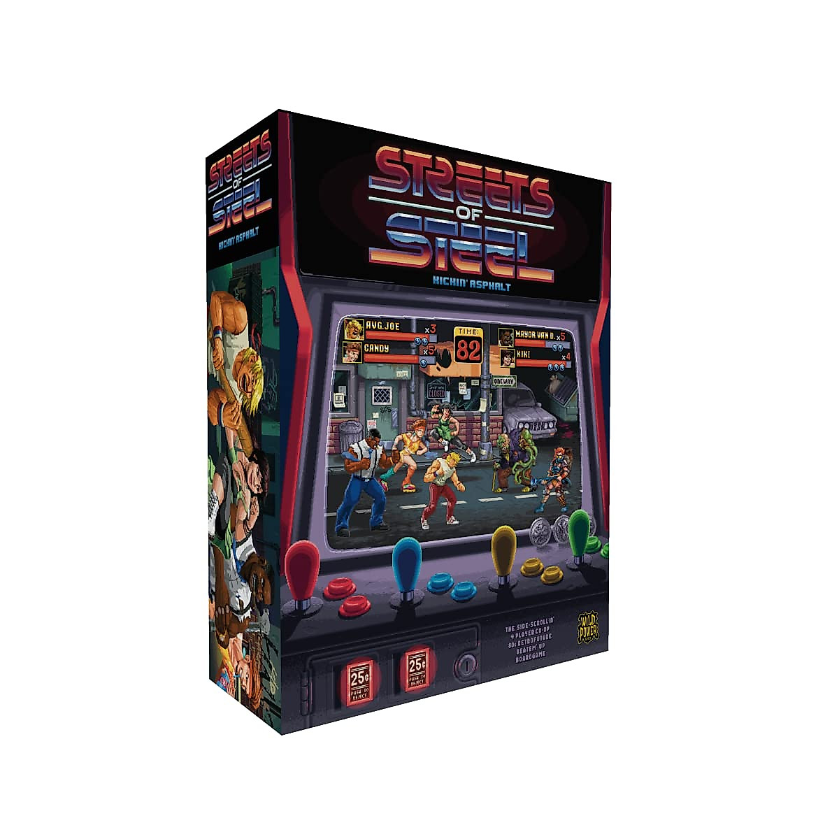 Greater Than Games Wild Power Games Streets of Steel - Kickin Asphalt