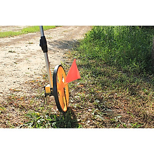 JIZHGRAD White Marking Flags for Lawn, 100 Pack Yard Flags | 4x5x16 Inch, Boundary Flags Dog Training,Marker Flags,Invisible Fence, Lawn/Survey/Landscape/Sprinkler/Surveyor/Stake Flags