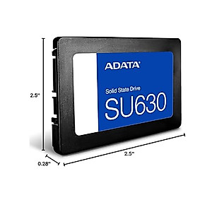 ADATA SSD 240GB 2.5 SATA SU630 - ASU630SS-240GQ-R, Internal SSD Storage