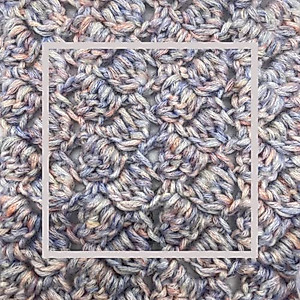 Cotton to The Core Medium Weight Extra Soft Baby Cotton Blend Yarn for Knitting Crocheting Blankets, Chainette, Bulk Size 3 Skeins, 654yds/300g (Steel Blue)