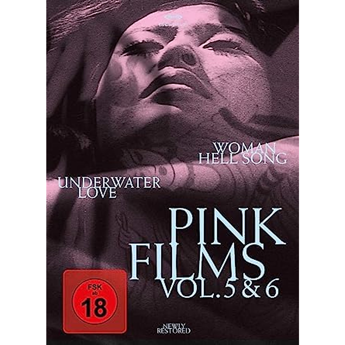 Pink Films - Vol. 5 & 6 ( Onna jigoku uta: Shakuhachi Benten / Onna no kappa / Kinjirareta tekunikku ) ( Women Hell Song: Shakuhachi Benten / Underw [ NON-USA FORMAT, Blu-Ray, Reg.B Import - Germ
