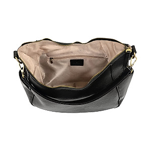 Joy Susan Woman Trish Convertible Hobo Bag - Black