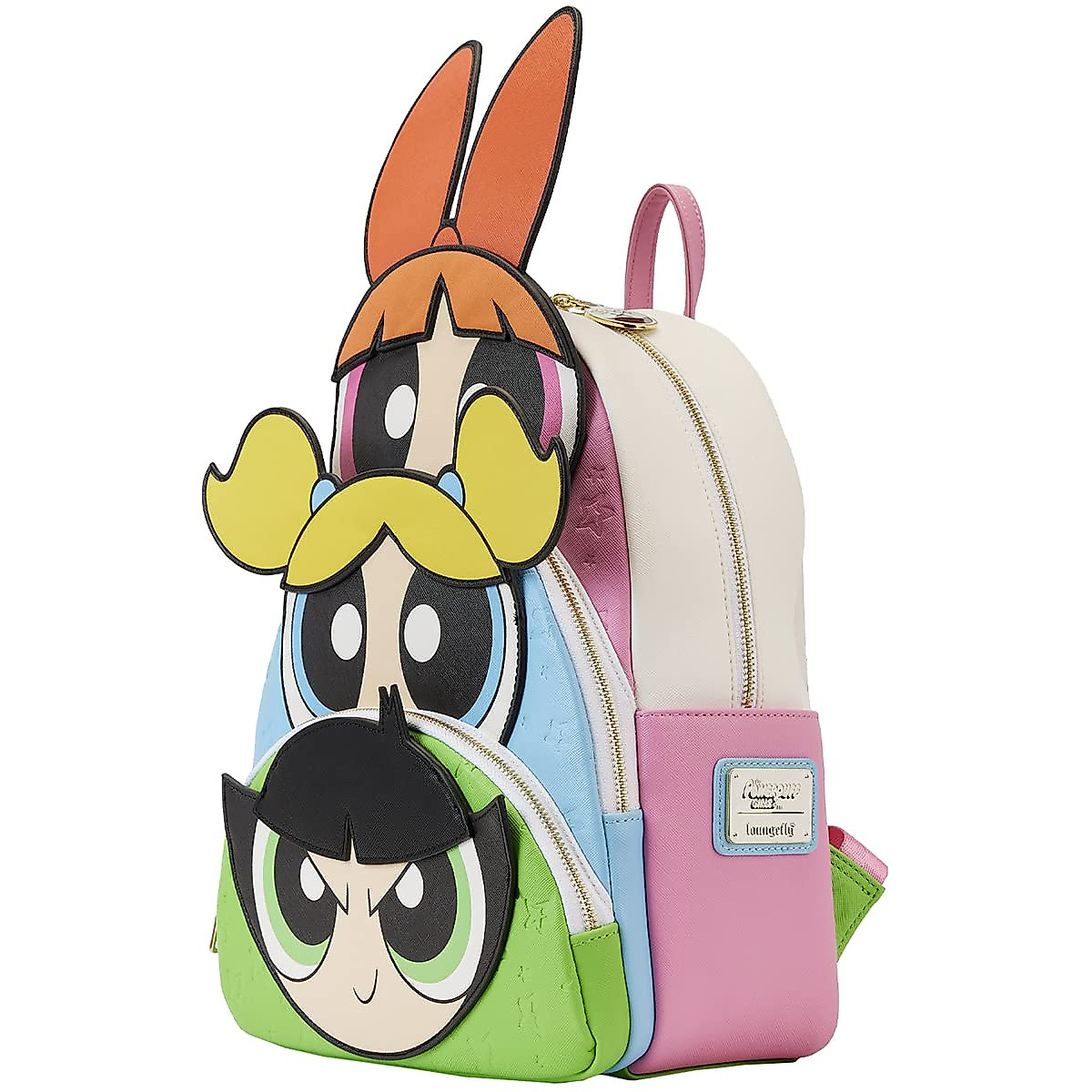 Powerpuff Girls Triple Pocket Mini Backpack