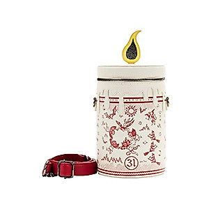 Hocus Pocus Black Flame Glow Candle Crossbody Bag