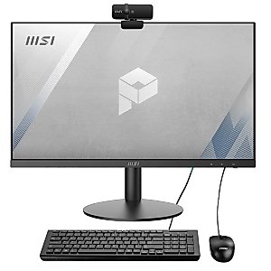 MSI PRO AP241 AIO Desktop, 23.8" FHD IPS-Grade LED, Intel Core i5-11400, 8GB Memory, 500GB SSD, WiFi 6, BT 5.1, Black, Windows 11 Home (11M-619US)