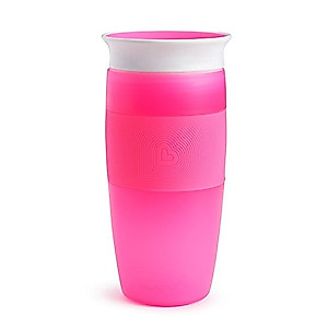 Munchkin 14 oz Miracle 360° Sippy Cup (Pink/Purple)