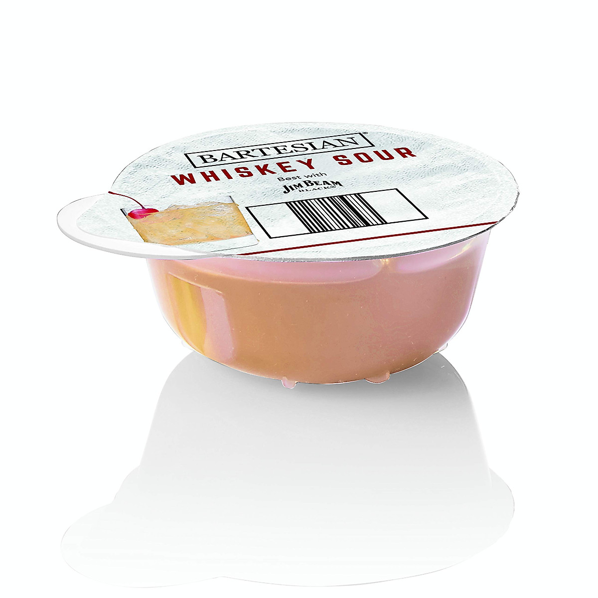 Bartesian Whiskey Sour Cocktail Mixer Capsules, Pack of 6 Cocktail Capsules, for Bartesian Premium Cocktail Maker (55353)