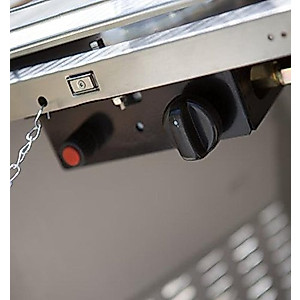 Hiland TGT 6BOLT 6 Bolt Hole Pattern Burner for Triangle Glass Tube Patio Heater, Fitted, Silver