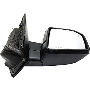 Kool Vue Driver & Passenger Side Power Heated Mirrors for Ford F-150 2015-2019 Power Fold With Signal Light, Blind Spot Monitor; without Memory Textured w/o 360-Degree Cam