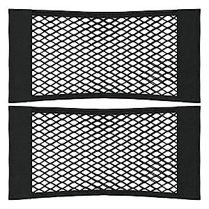 NATIKON Cooler Storage Net Bag High Capacity Nylon Mesh Storage Net Cooler Organizer for Coolers - 2 Pack (Large)