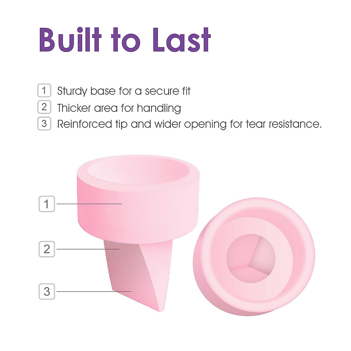 Maymom Duckbill Valves Compatible with Spectra Synergy Gold, Spectra S1 Spectra S2 Spectra 9 Plus Spectra Dew 350 Not Original Spectra Pump Parts Spectra S2 Accessories Replace Spectra Valve (Pinkx4)