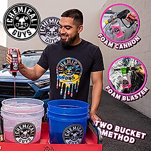 Chemical Guys Mr. Pink & Mr. Gold Super Suds Shampoo Car Wash Soap 16 oz Bundle (2) 16 oz. Bottles