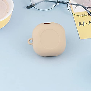 Wonhibo Cute Bear Case for Samsung Galaxy Buds 2 Pro/Galaxy Buds 2/ Galaxy Buds Pro/Galaxy Buds Live,Silicone Earbuds Cover with Keychain