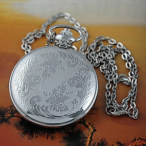 VIGOROSO Pocket Watches for Men Cool Watch Dragon Gifts for Men/Women/Boys/Girls Year of Dragon Boy Gift ideas