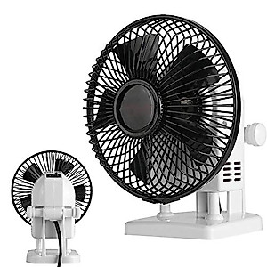 13W Mini Electric Fan Table Desk Big Wind Manicure Fan Dryer Manicure Tool, Two Gears Adjustable Rotating Fans, Mini Desktop Manicure Mute High Wind Table Fan